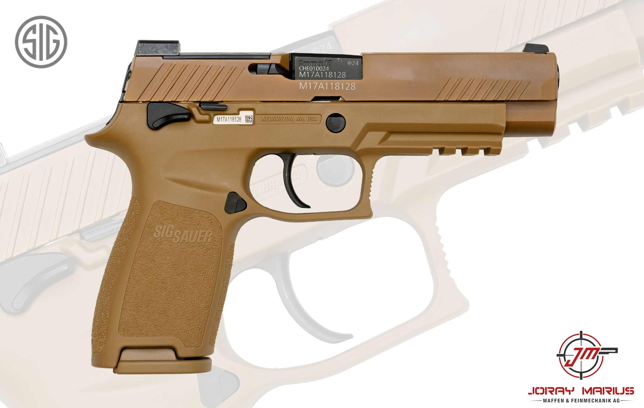 SIG Sauer P320 M17 FS US Army Coyote Pistole