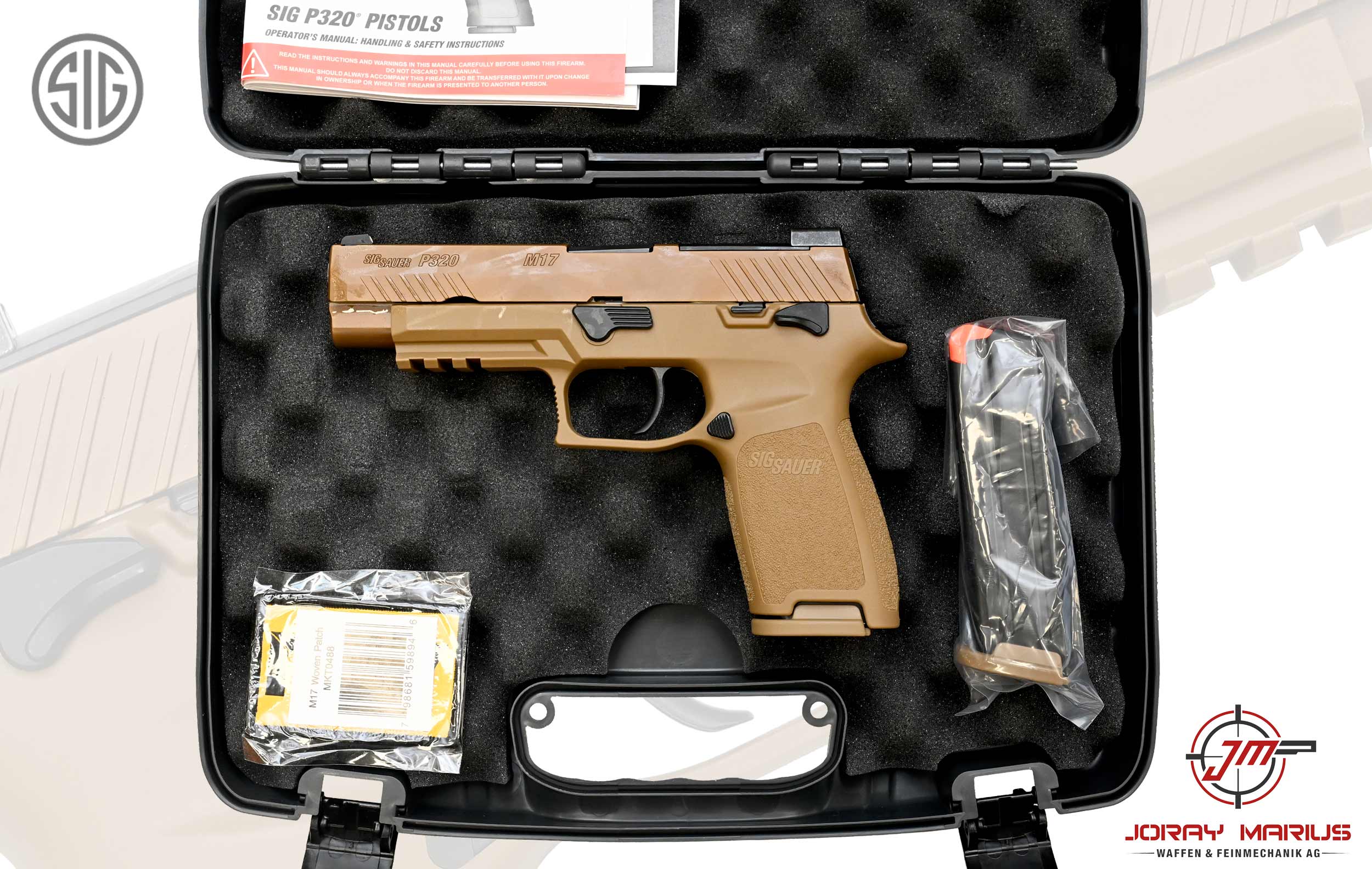 SIG Sauer P320 M17 FS US Army Coyote Pistole
