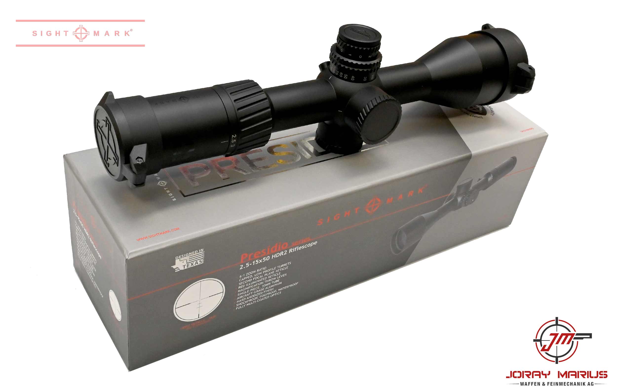 Sightmark 2.5-15x50 HDR2 Presidio Zielfernrohr